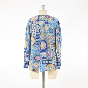 Trina Turk | Tops | Trina Turk Washed Silk Blouse | Poshmark